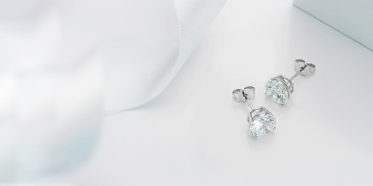 Classic Earrings – Tagged "18K White Gold"– Harper Tait